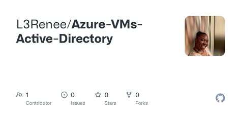 Github L3reneeazure Vms Active Directory