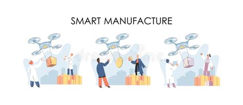 Automation And Development Of Delivery Process Idea Of Modern Transportation And Distribution