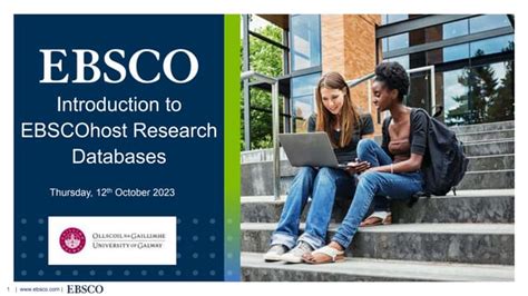 Introduction To Ebscohost Research Databases At University Of Galway Library Pptx