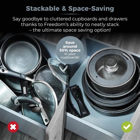 Tower Freedom Precision Cookware Set For Every Cooking Task Shopontv