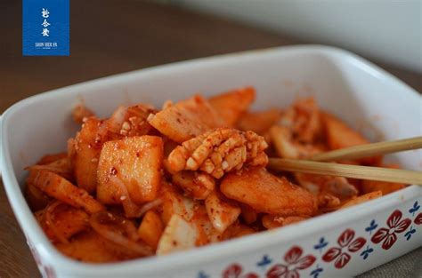 韓式辣拌透抽 新合發鯖魚