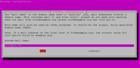 How To Install And Configure Postfix On Ubuntu 2004 Tecadmin