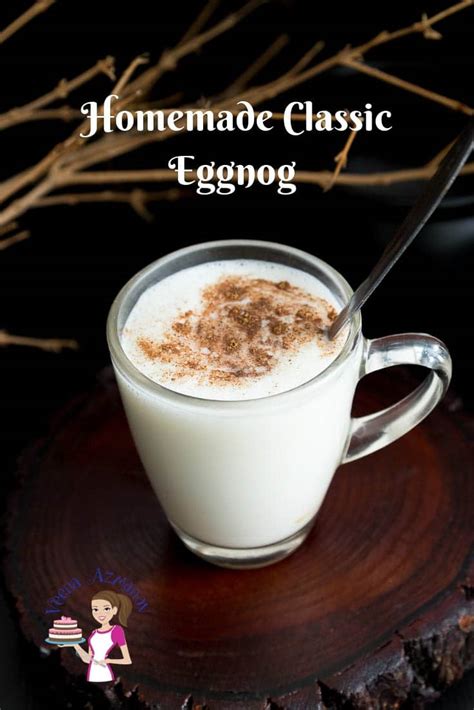 Homemade Classic Eggnog Recipe Foolproof Method Veena Azmanov