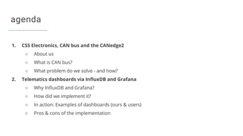 How To Store And Visualize Can Bus Telematic Data With Influxdb Cloud