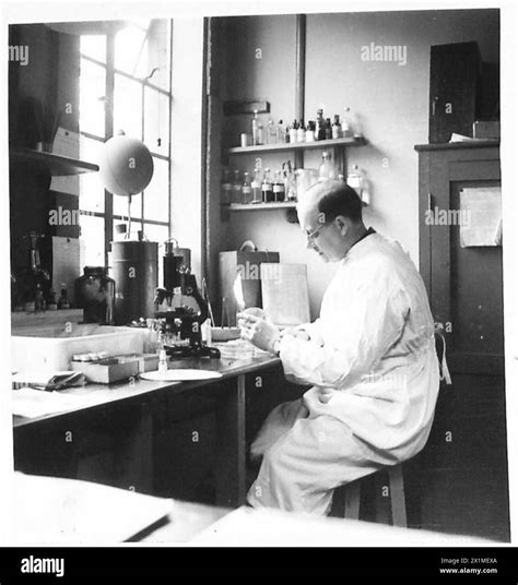 Army Laboratory Services Classifying Germs From A Typhoid Fever