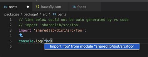 Auto Import Favors Import From Target Instead Of Source · Issue 38856 · Microsofttypescript