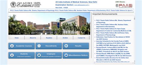 Aiims Ini Ss 2025