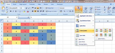 Welcome to Kesinee Blog การใช Formatting Styles ใน Excel 2007