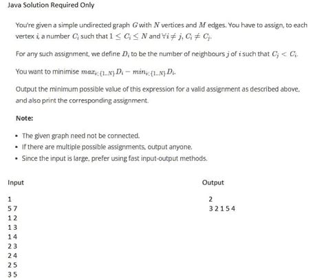 Answered Java Solution Required Only Youre Bartleby