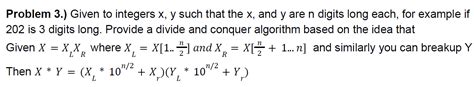 Solved Problem 3 Given To Integers Xy Such That The X
