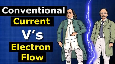 Conventional Current V Electron Flow Electricity Explained
