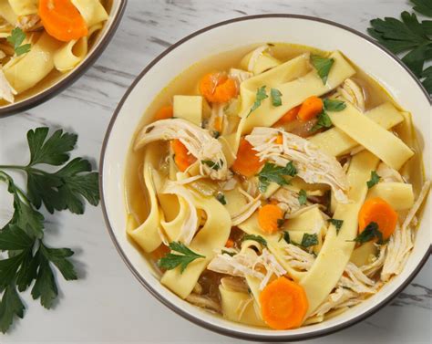 Easy Instant Pot Chicken Noodle Soup With Chicken Breasts Land Of 10000 Recipes