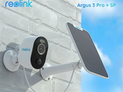 Reolink Argus 3 Pro Outdoor Wifi Camera Met Accu And Spotlight
