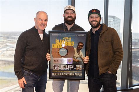 Jordan Davis Celebrates Bluebird Days Earning Riaa Platinum Shares New