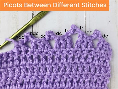 Picot Stitch Tutorial 6 Ways Create Your Own Picot Borders