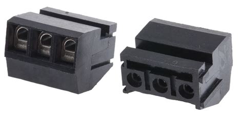 RS PRO 3 Pin PCB Terminal Block 5mm Pitch RS Components Indonesia