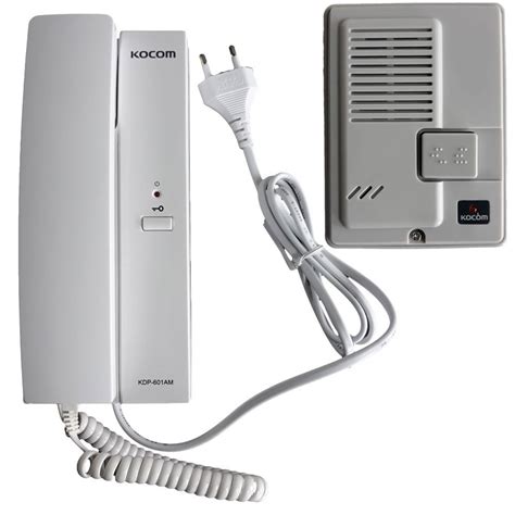 Kocom Intercom 1 1 Kit 220 Volt Saunderson Security