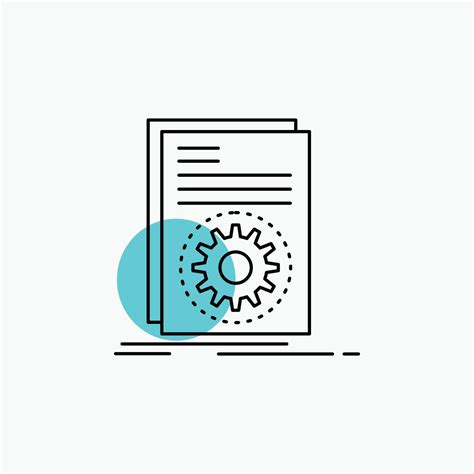 Code Executable File Running Script Line Icon 12869268 Vector Art At Vecteezy