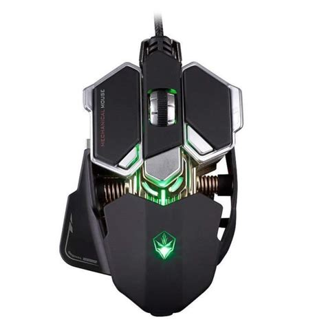 Dpi Filaire Usb Souris Gaming Avec Boutons De Programmation Led Noir Cdiscount