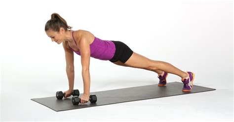 Push Up With Row Popsugar Fitness