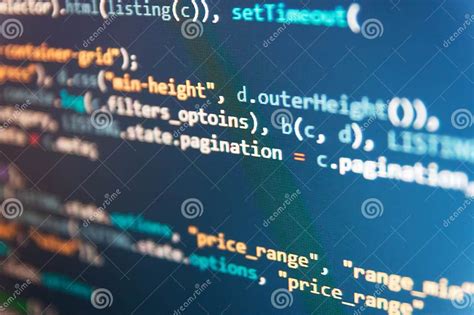 Css3 Code On A Colorful Background Programmer Typing New Lines Of Html