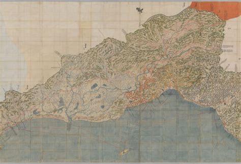 FMしばた現存最大の越後国絵図正保越後国絵図のレプリカを初公開