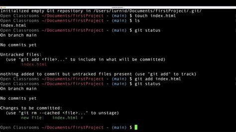 work in your local git repository manage your code project with git and github openclassrooms