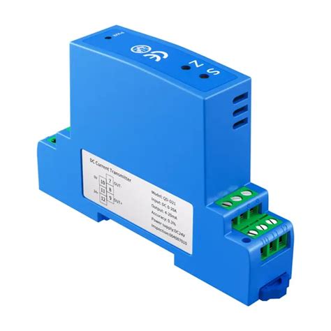Ac Dc 0 1a 0 5a 0 10a 0 15a Current Transmitter 4 20ma Rs485 0 10v 0 5v Output 35mm Din Rail