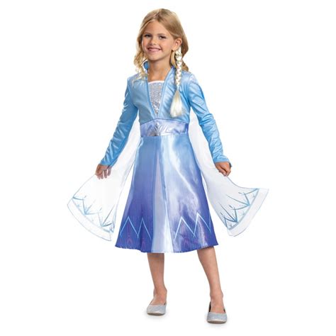 Disney Princess Costume Elsa Dress Up Set Smyths Toys Uk