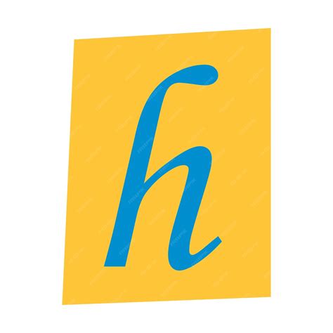 Premium Vector Vector Ransom Letter H Latin Letter Cutouts From Newspaper Or Magazine Criminal