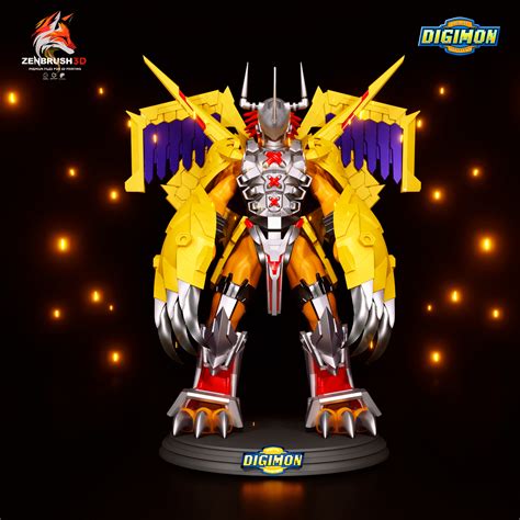 🐉 Digimon Wargreymon Stl 3d Printing・ 3d File For 3d Printing・cults