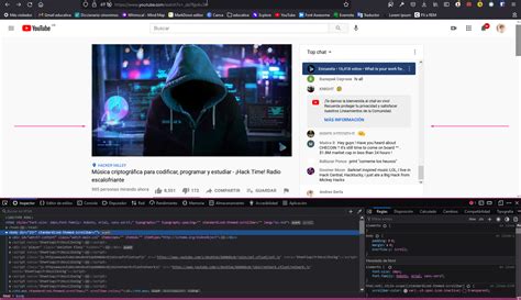 Se Reduce Tamaño De Pantalla Al Habilitar Developer Tools En Youtube