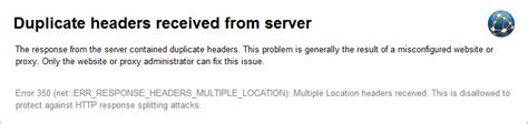 7s Duplicate Headers Received From Server Error Se7ensins Gaming Community