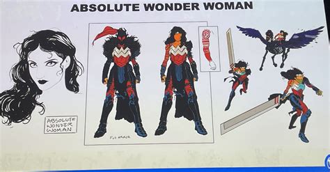 Dc Comics Reveals Concept Art For Absolute Wonder Woman And Absolute