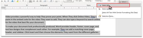 What Is The Editing Group In Ms Word Aiyo It Tutorial