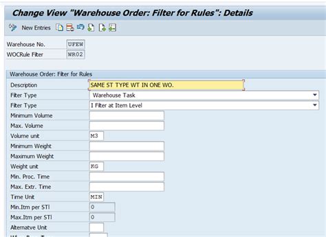 Sap Ewm Wocr Determination Based On Activity Area Sap Community