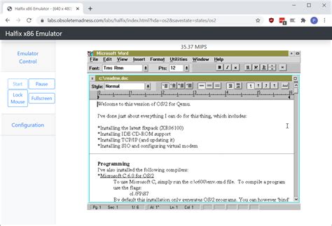 Halfix Pc Emulator And Retro Blogs Software Retro Computing Halfix Pc Emulator And Retro Blogs Software Retro Computing
