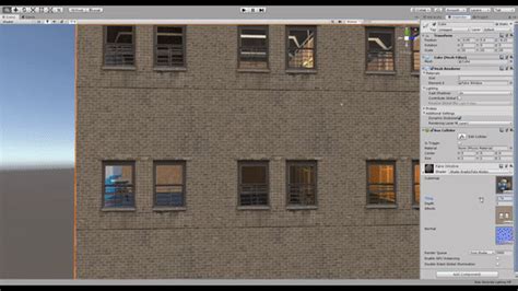 fake interior effect in unity using shader graph real time vfx
