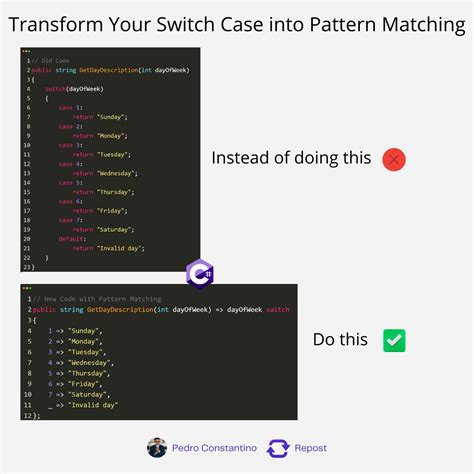pedro constantino on linkedin refactoring cleancode dotnet csharp programmingtips