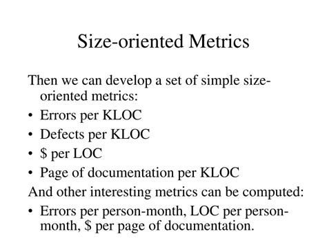 Ppt Chapter 4 Software Process And Project Metrics Powerpoint Presentation Id 4378974