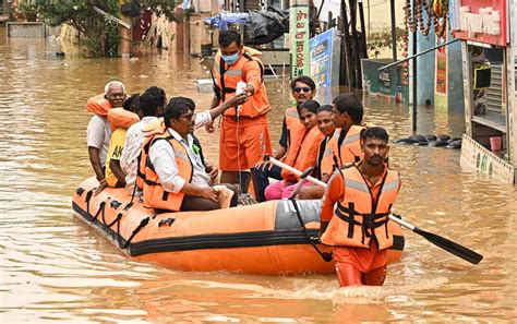 Vijayawada Floods People In Flood Hit Areas On Tenterhooks As Water