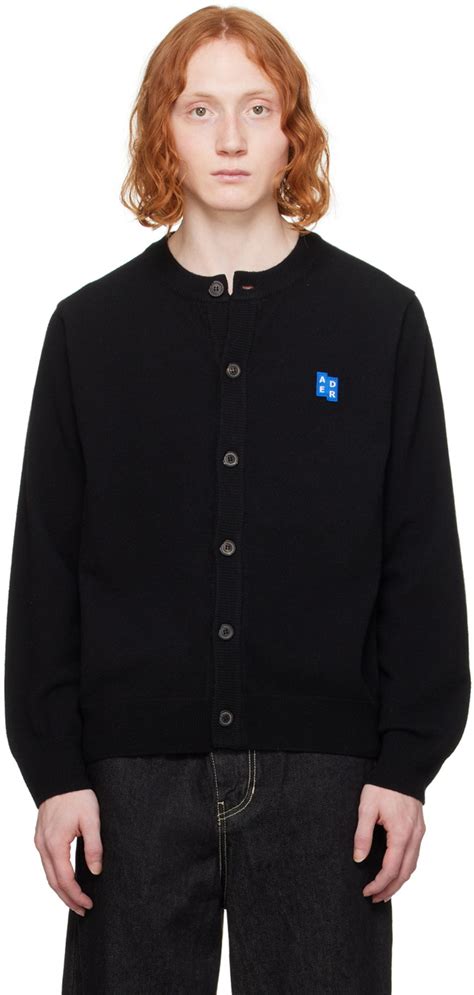 ADER Error Black Tag Cardigan ADER Error