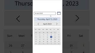 Explanation Of Date Picker Custom Visual In Power Bi For Beginners Power Bi Ashwini