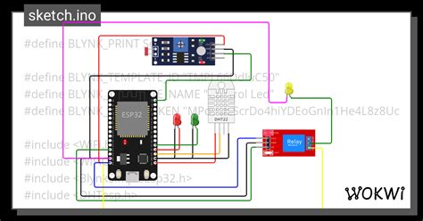 Blynk Dht22 Dafa Wokwi Esp32 Stm32 Arduino Simulator