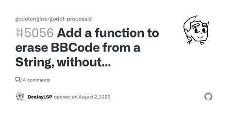 Add A Function To Erase Bbcode From A String Without Depending On Richtextlabel · Issue 5056