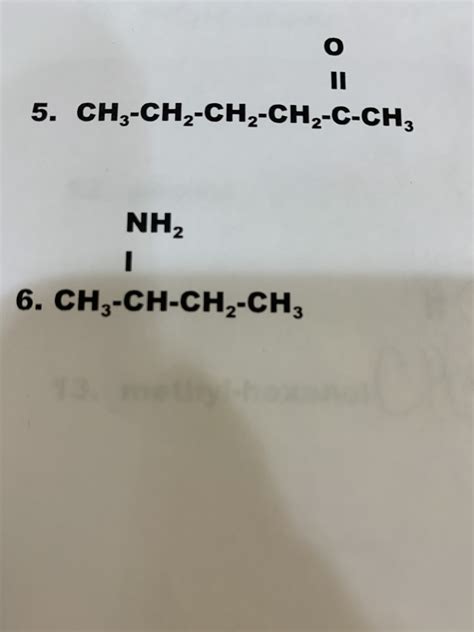 Answered O Ii 5 Ch3 Ch2 Ch2 Ch2 C Ch3 Nh2 6 … Bartleby