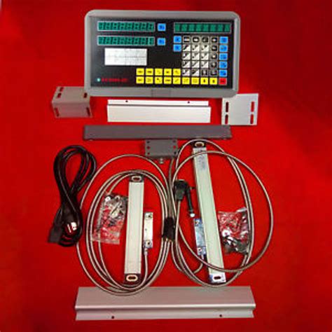 Buy Precision 2 Axis Digital Readout For Milling Lathe Machine With Linear Scale New