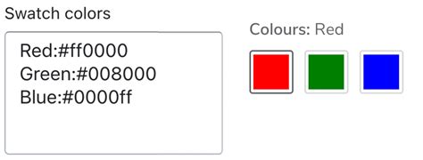 Swatches User Guides