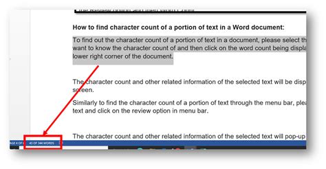 How To Count Characters In Microsoft Word Desktop And Mobile Instructions