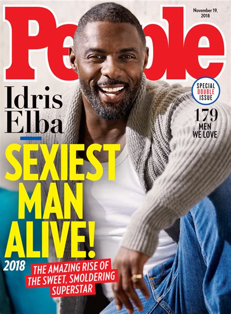 Idris Elba Named Peoples Sexiest Man Alive 2018